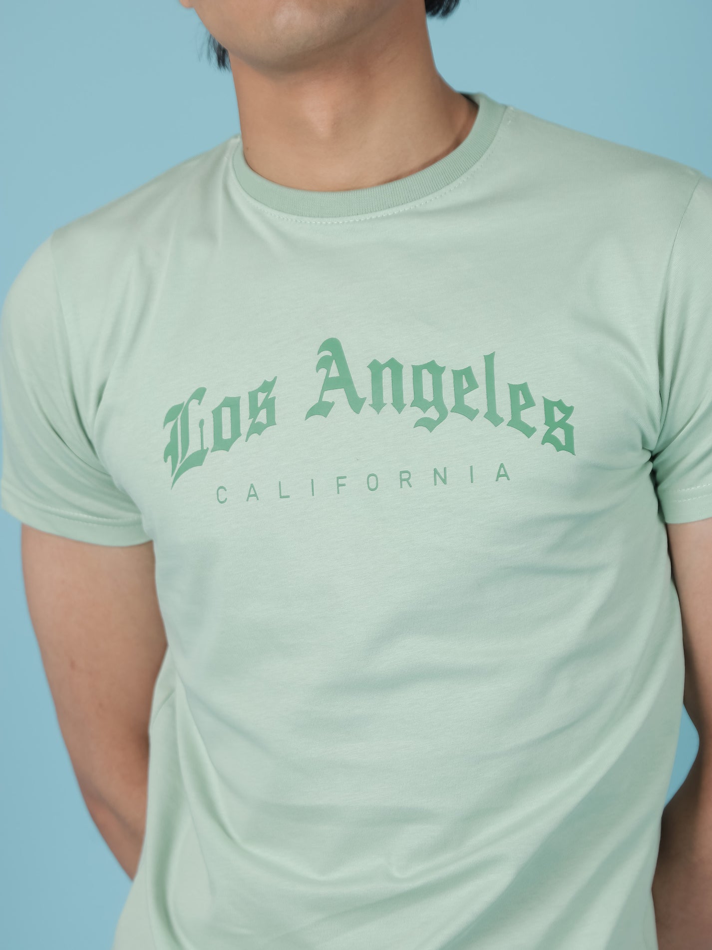 Mint Green Graphic Tee